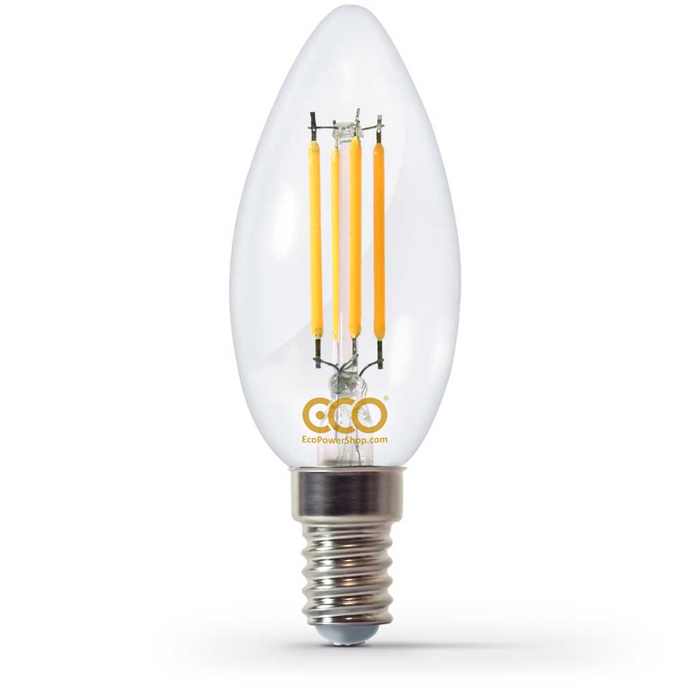 Bulk Buy 100 Pack ECO E14 40W Dimmable LED Candle Bulb – Eco Power Shop Ltd