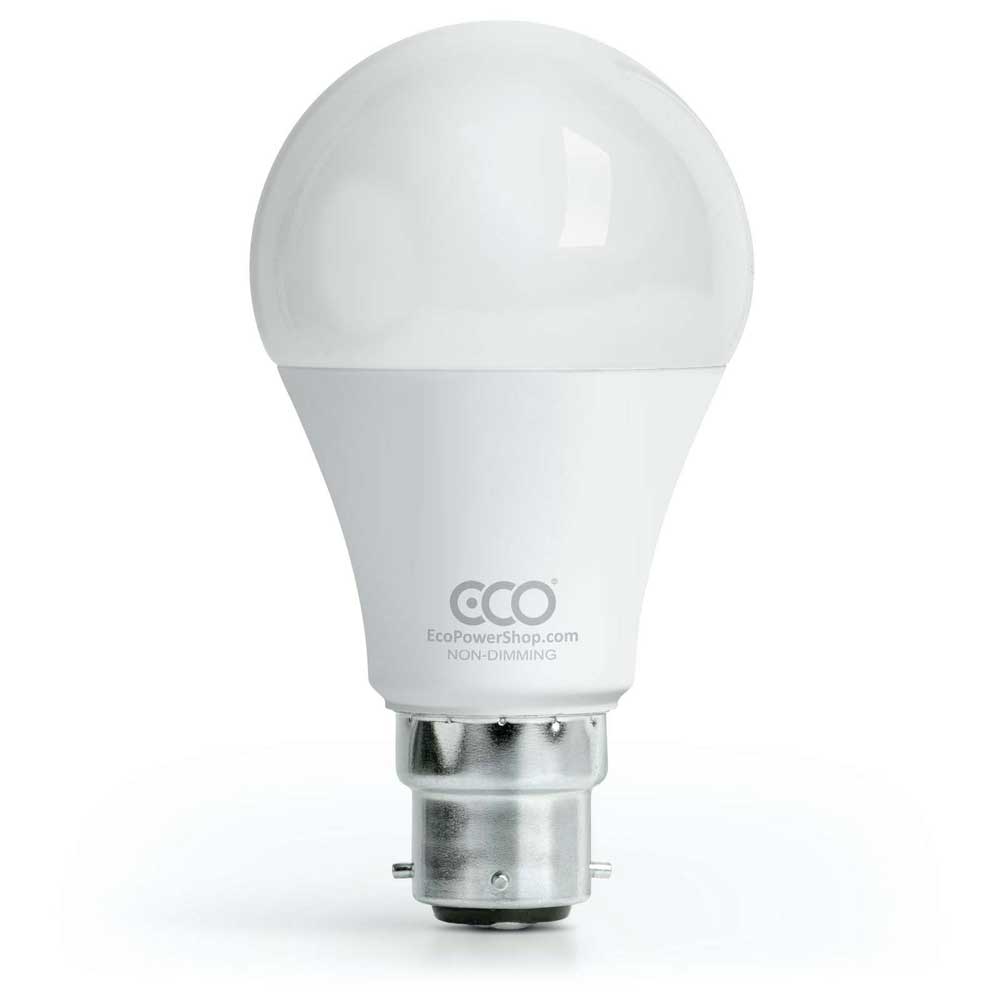3-Pin BC3 ECO 12W LED Light Bulb - Cool White - 75W Eqv – Eco Power ...