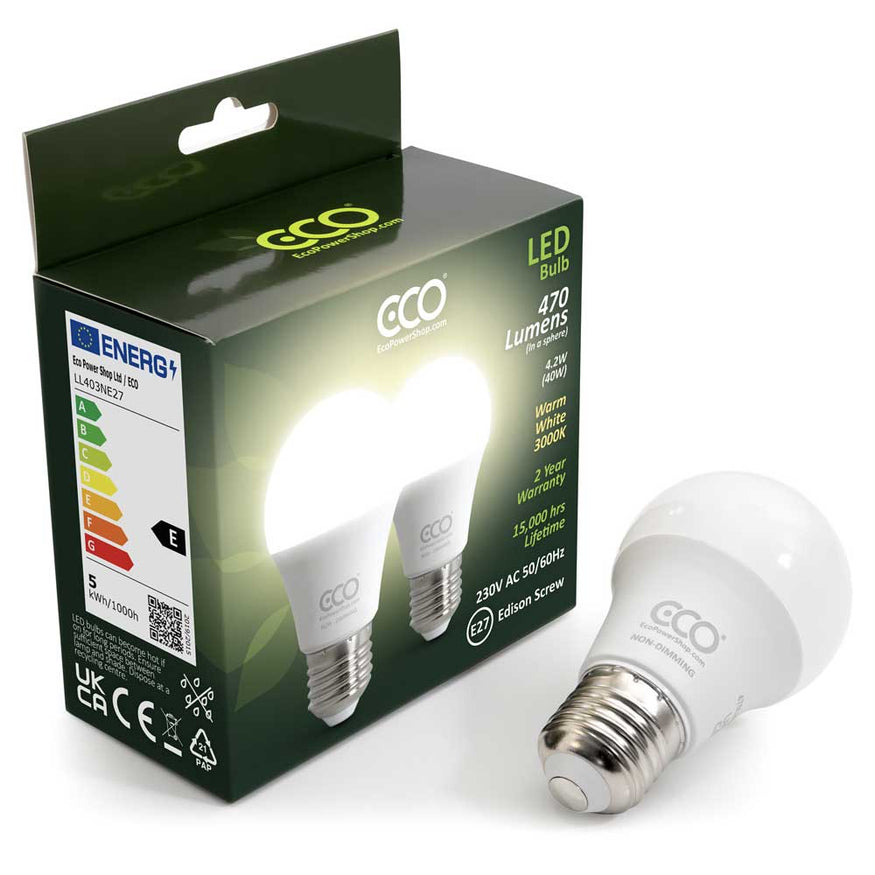 LED Screw Light Bulbs | ECO Bulbs – Eco Power Shop Ltd
